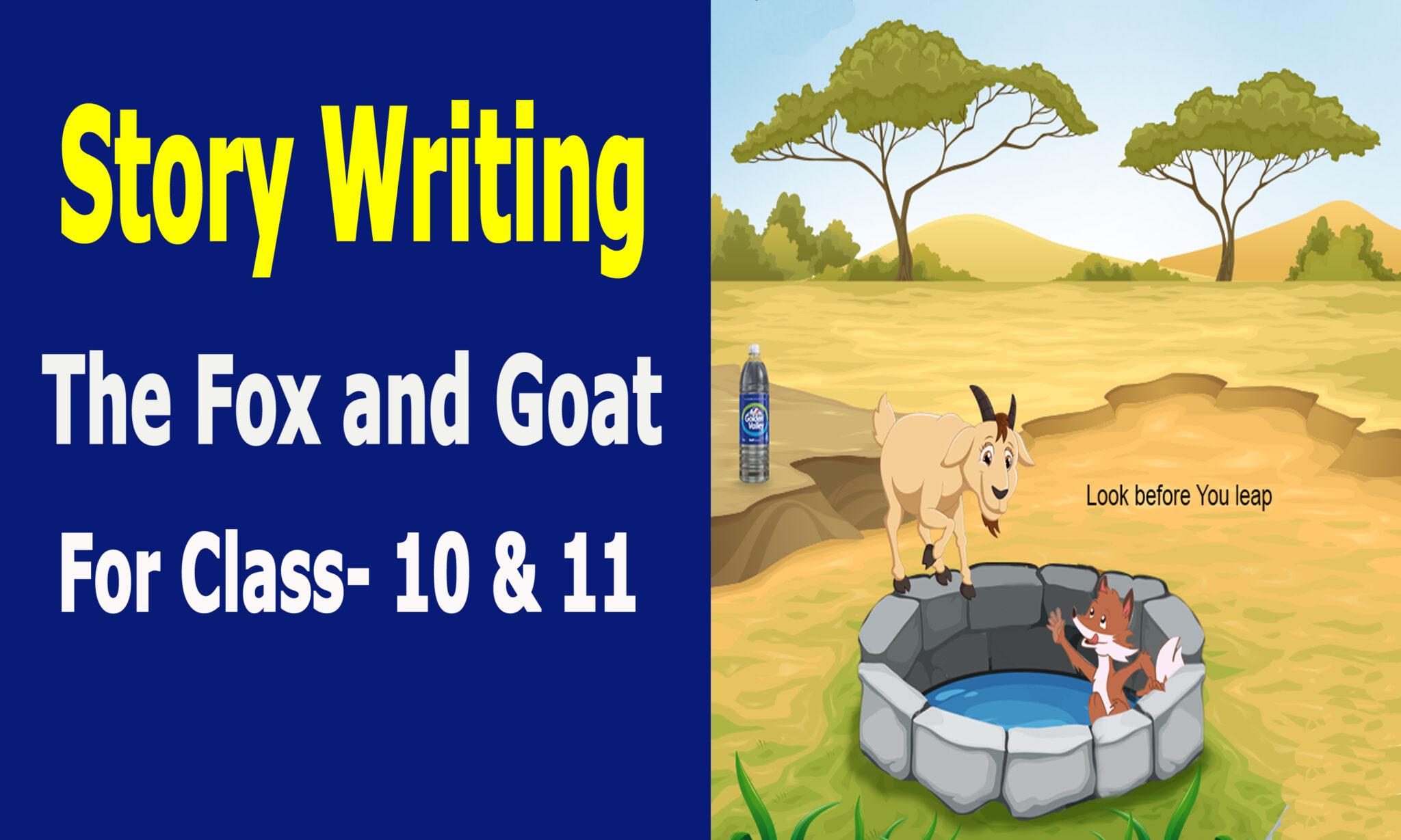 The Fox And The Goat Story For Class 10 & 12 – Digital English